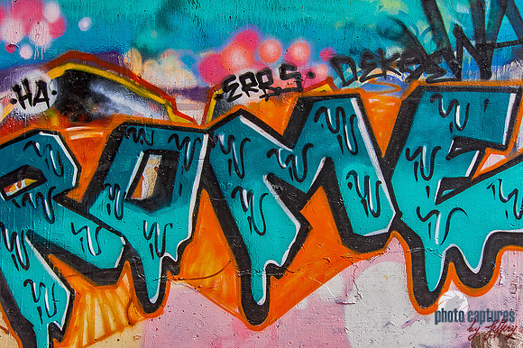 Photo Captures by Jeffery | Graffiti Art | Colorful rome letters graffiti